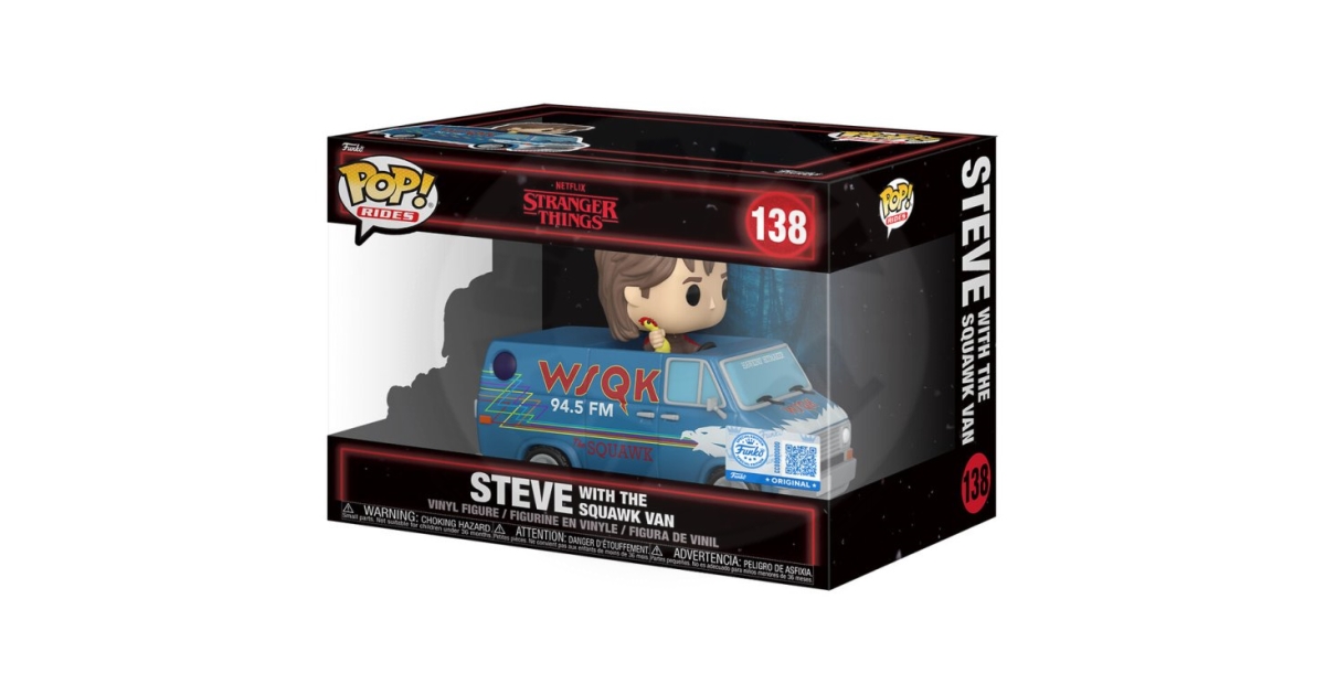 Funko Pop! Rides: Stranger Things - Steve with The Squawk Van