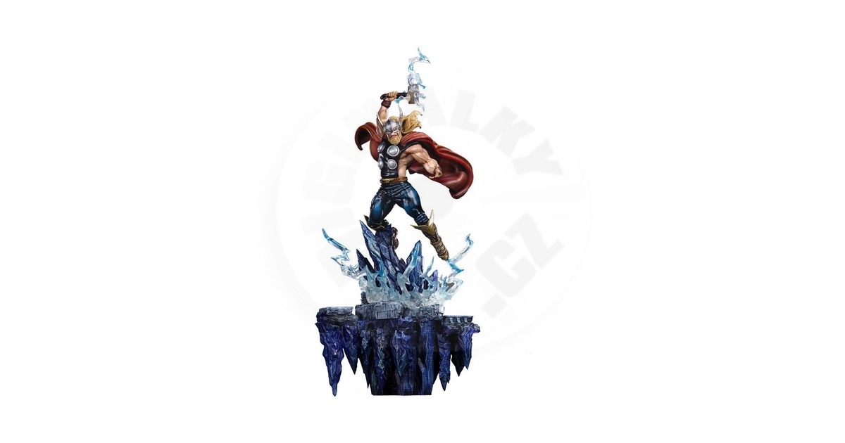 Iron Studios - socha Thor Deluxe - Infinity Gauntlet Diorama - BDS Art ...