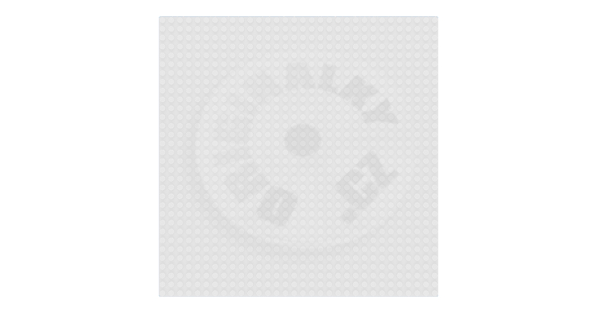 Sluban Bricks Base M38-B0833B Základová deska 25.6x25x6 bílá