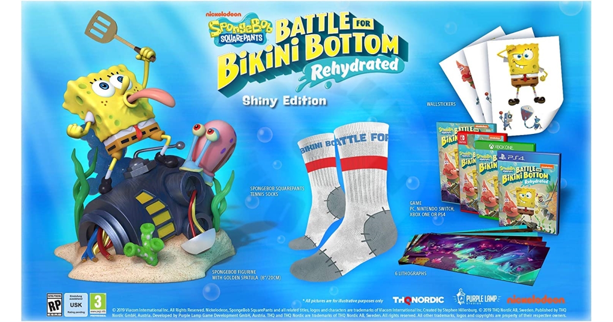 Spongebob SquarePants: Battle for Bikini Bottom - Rehydrated Shiny ...