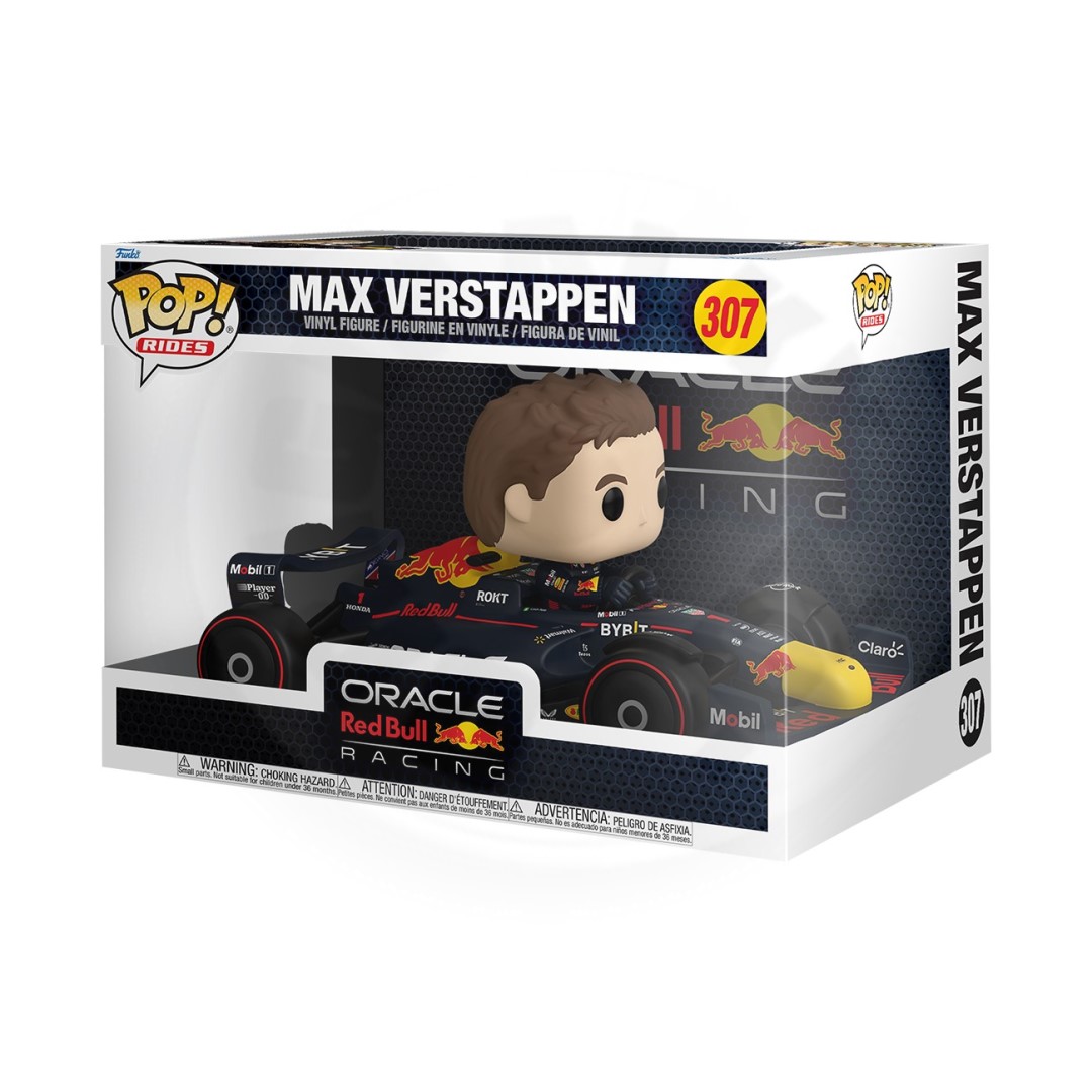 Funko Pop! Rides Super Deluxe: Formula 1 Oracle Red Bull Racing - Max ...