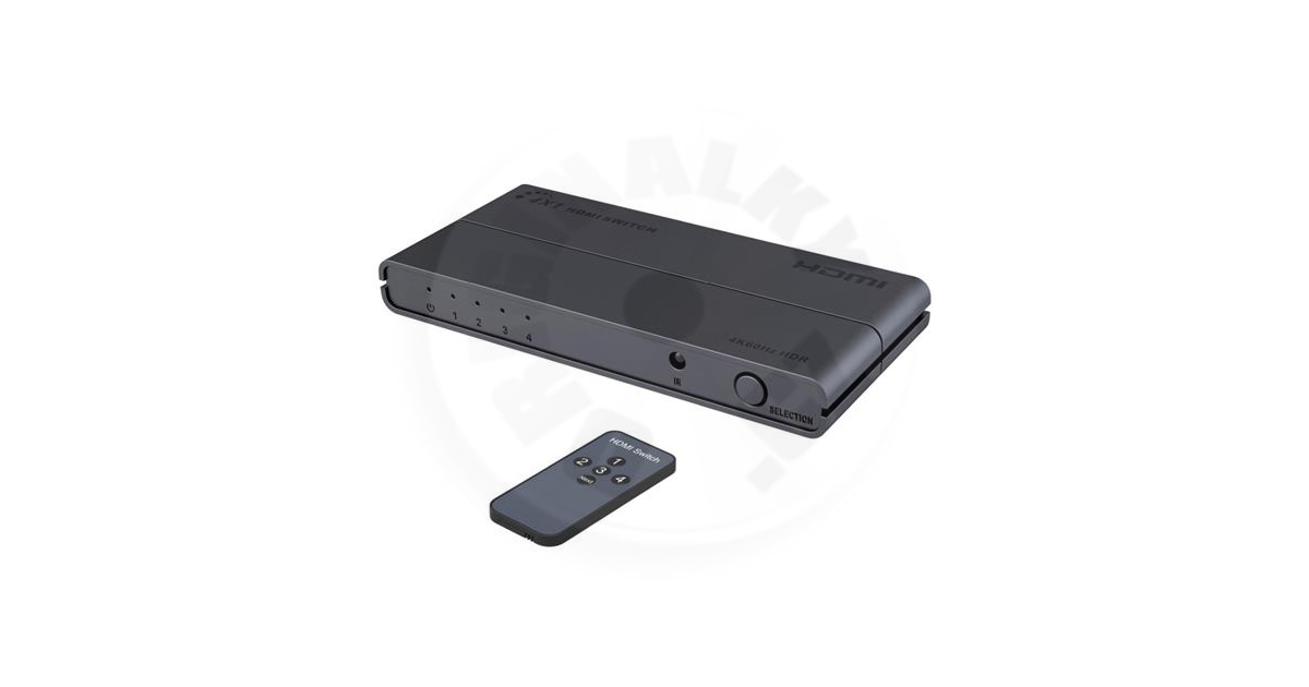 PremiumCord 4K HDMI přepínač 4x1