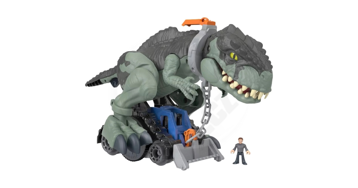 Fisher-Price Imaginext Jurassic World Dominion: Mega Stomp & Rumble ...