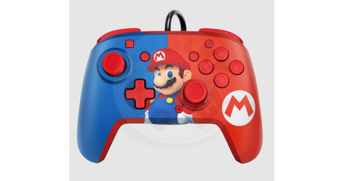 PDP Nintendo Switch Deluxe Drátový Gamepad Mario