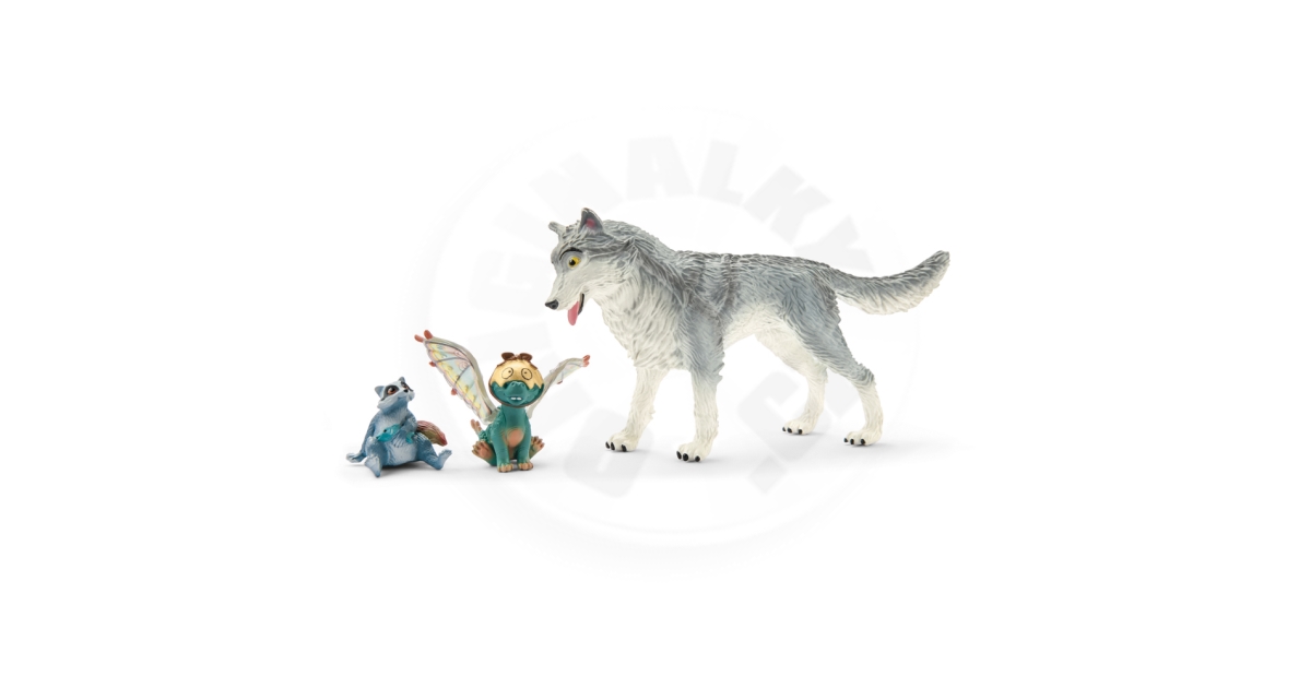 Schleich Postavičky z filmu Lykos, Nugur a Piuh