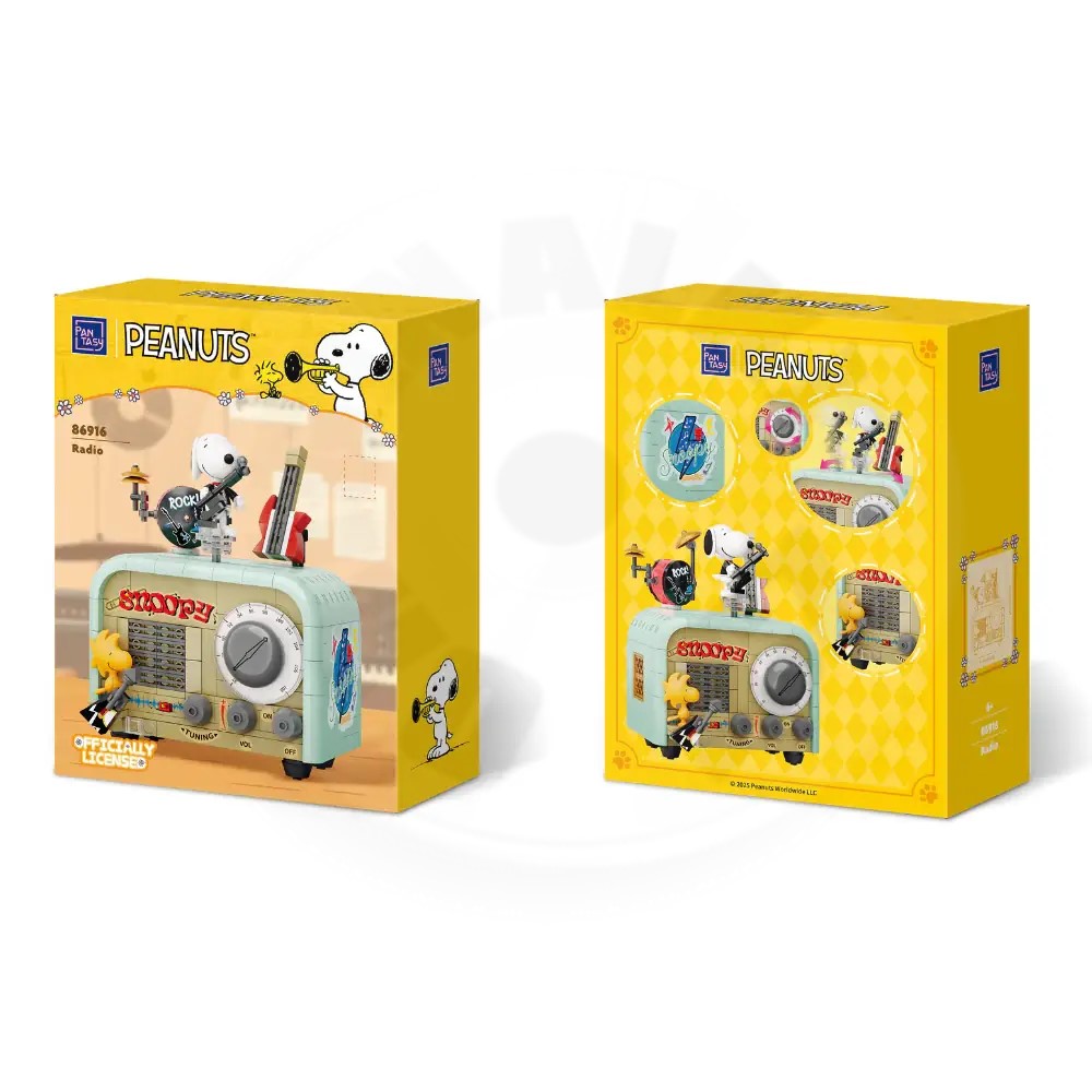 Pantasy Stavebnice - Snoopy Radio 16cm