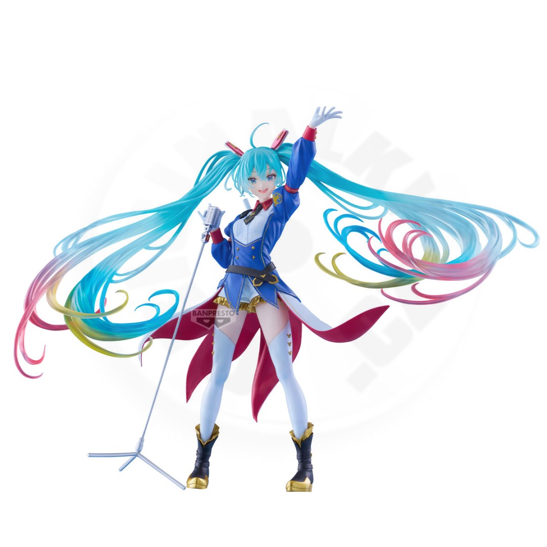 Gundam 45Th x Hatsune Miku Banpresto Evolve-Gundam Collaboration-Figure