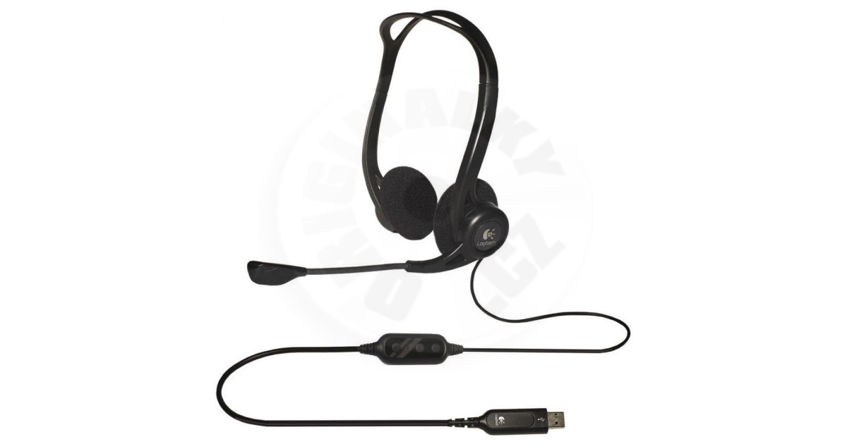 Logitech 960 USB Headset (PC/Mac) s mikrofonem