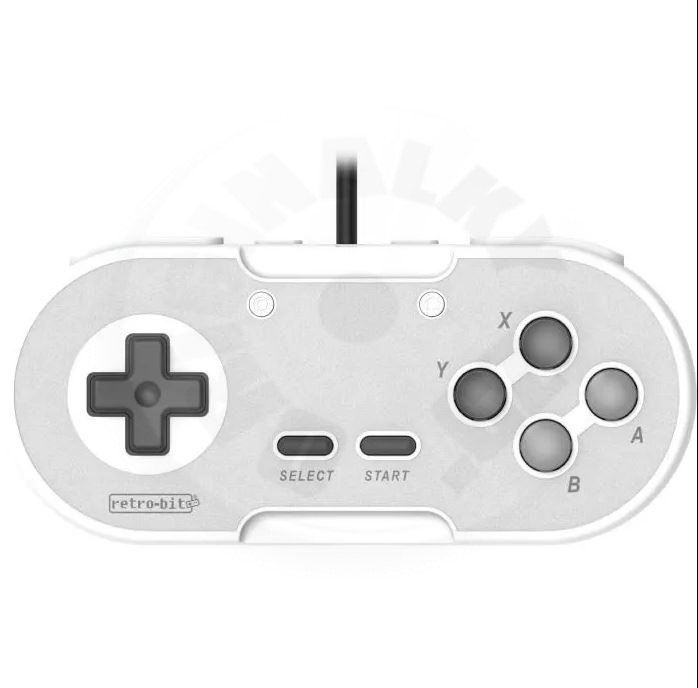 Retro-Bit Legacy 16 USB Pad Grey (PC/Mac/Steam/Switch)